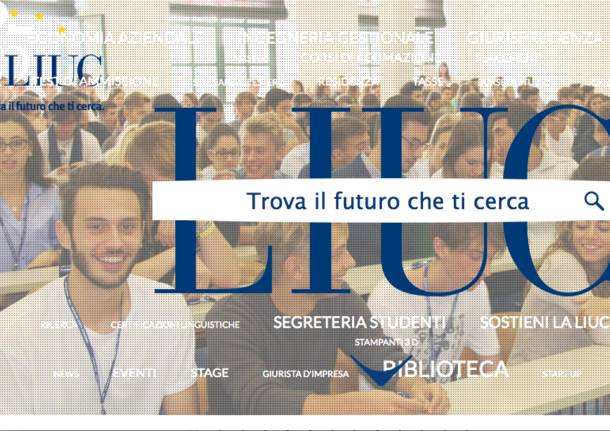 Per i suoi 25 anni la Liuc presenta il nuovo sito