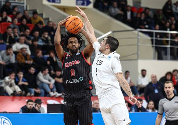 TSU Tbilisi – Itelyum Varese 81-94 - VareseNews - Foto TSU Tbilisi – Itelyum Varese 81-94 - VareseNews - Foto