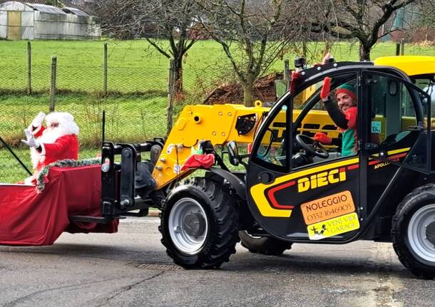 Alla scuola dell'infanzia di Mesenzana "un arrivo di Babbo Natale da dieci e lode"
